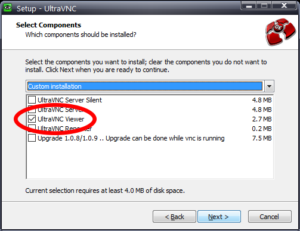 UltraVNCインストールマニュアル – 無限大キャンパスポータルサイト