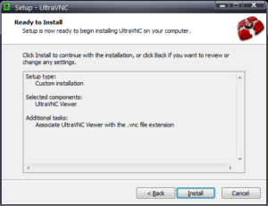UltraVNCインストールマニュアル – 無限大キャンパスポータルサイト